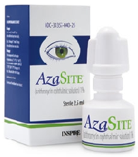 Azasite (Azithromycin Ophthalmic) - NOT A DRY EYE Foundation